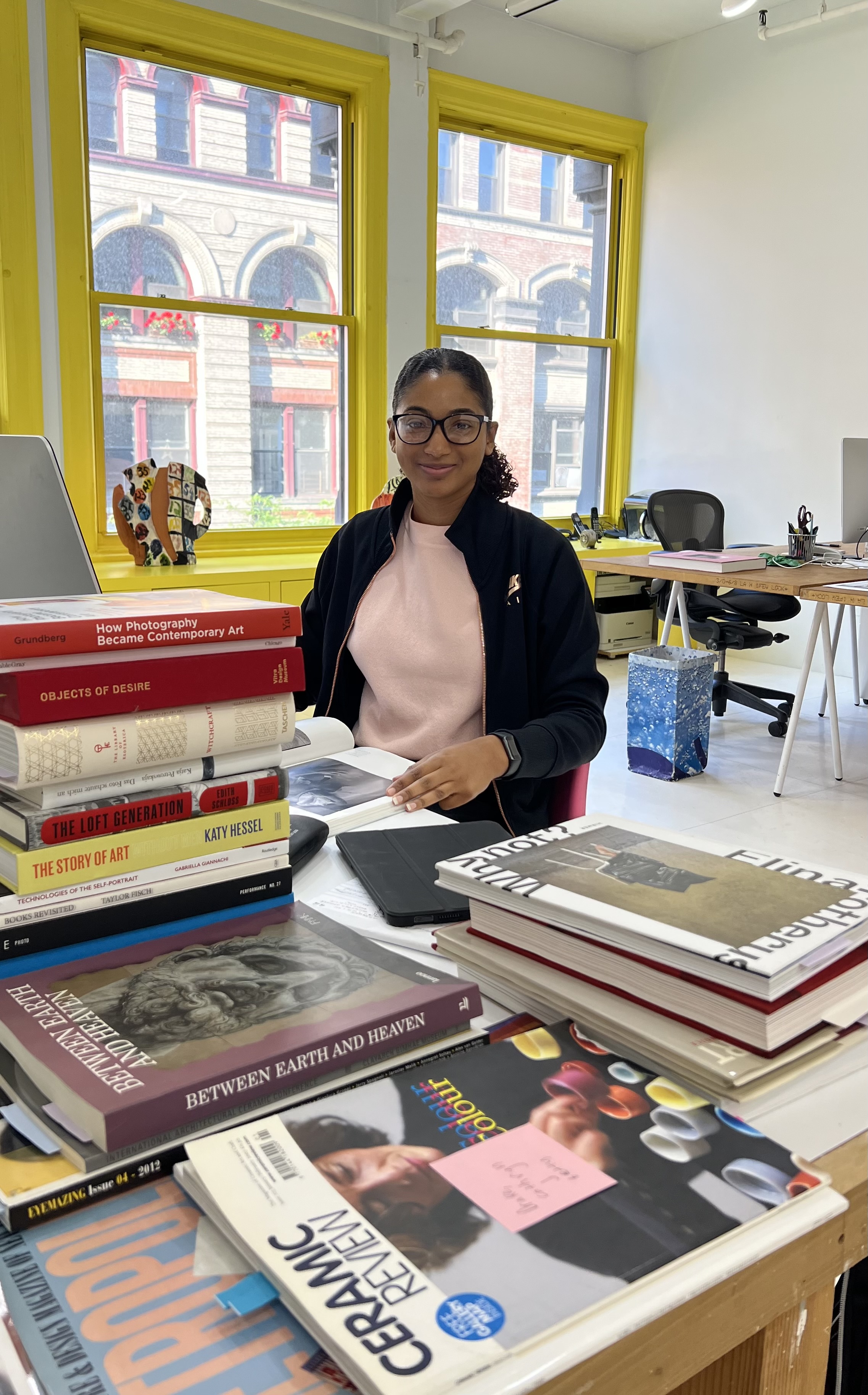 Introducing our Cataloguing & Library Research Intern Eliza Guzman